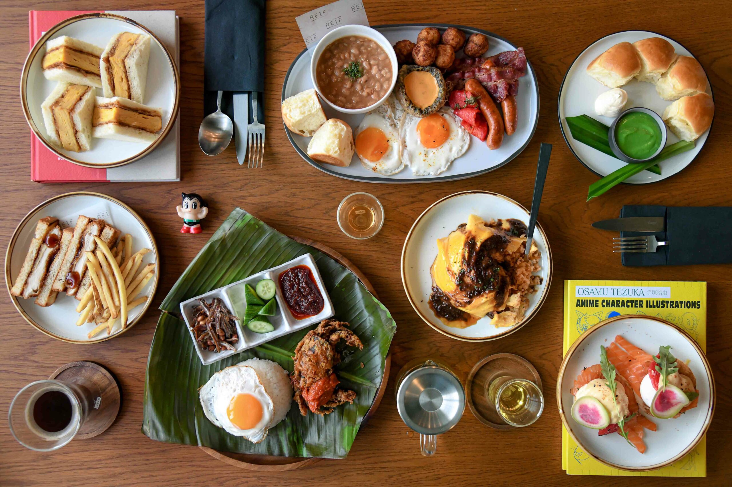 Reif Japanese Kushiyaki breakfast menu | The Pro Chef Middle East